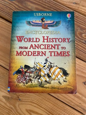 Usborne Encyclopedia World History From Ancient To Modern Times | eBay