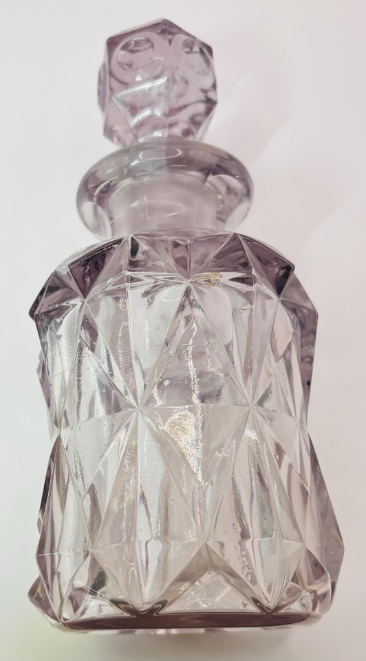 EAPG 1893 Model Flint Co. Glass Heck Pattern Cologne Decanter | eBay