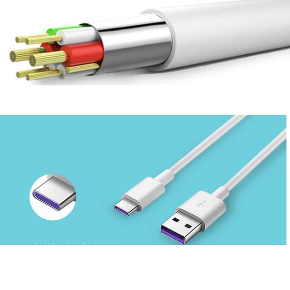 For HUAWEI P10/P10 Plus/Mate 9/Mate 9 Pro 5A Data Cable 1m Charging ...