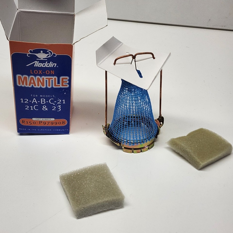 Vintage ALADDIN LOX-ON MANTLE Models 12-A-B-C-21-21C & 23 | eBay