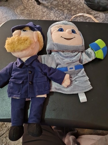 Puffing Billy Conductor Puppet And Tinkers KNIGHT Hand Puppets | eBay ...