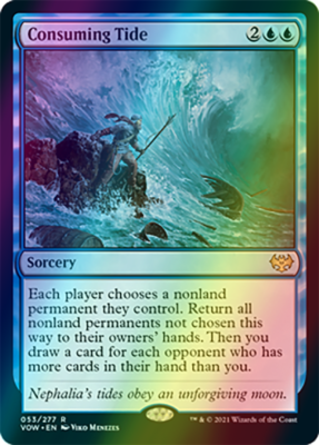 Consuming Tide FOIL, Innistrad: Crimson Vow, NM/M | eBay