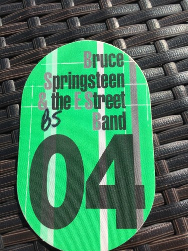 BRUCE SPRINGSTEEN Rare Original cloth BACKSTAGE PASS Collector 2004 | eBay