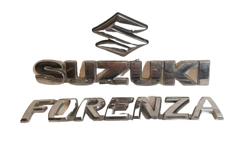04 05 06 07 08 SUZUKI FORENZA REAR TRUNK LID CHROME EMBLEM LOGO BADGE ...