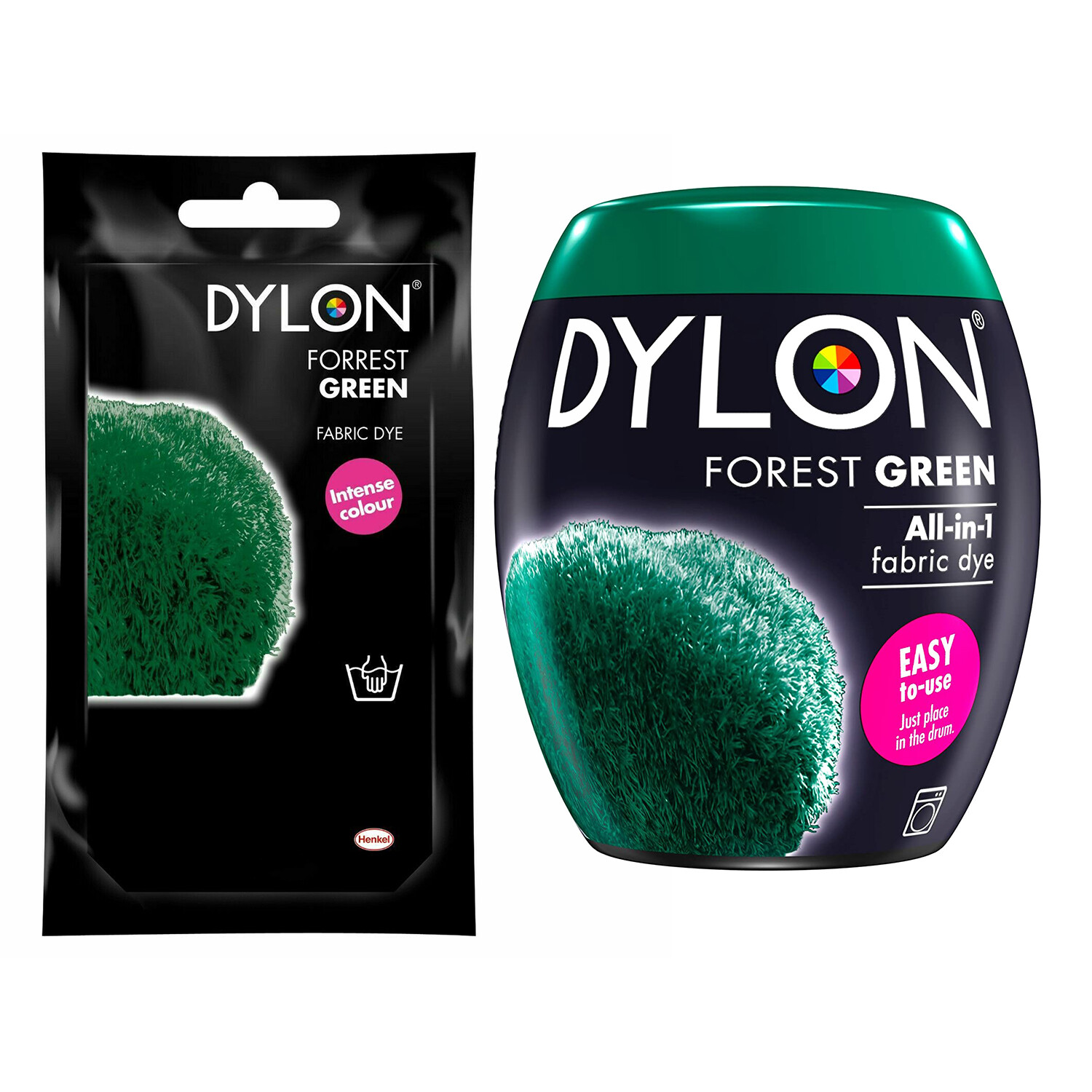 DYLON Washing Machine Fabric Dye Pod for Clothes & Soft Furnishings ...