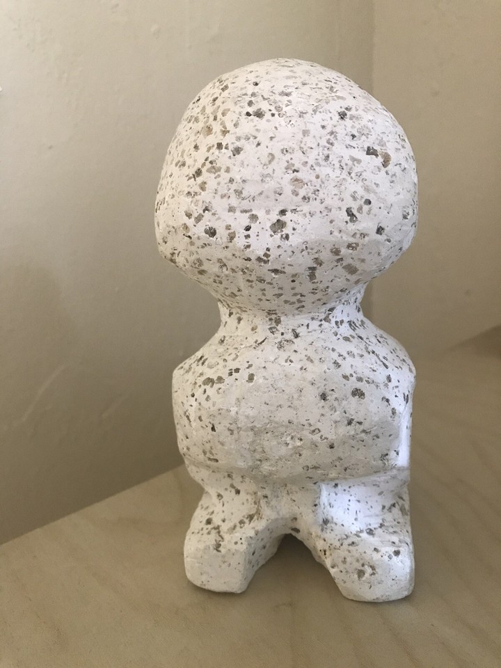 Gail Itow 1966 Primitive Monkey Sculpture Carved Stone Pumice? 6.25" | eBay