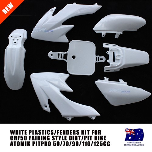 HONDA CRF50 Pit/Dirt Bike PLASTICS FAIRING KIT 50cc 70cc 90cc 125cc ...