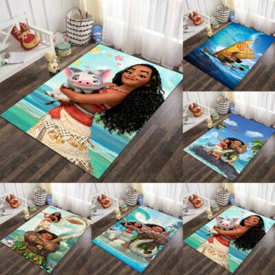 Moana Adventure Floor Mat Doormat Children Playroom Bedroom Area Rug ...
