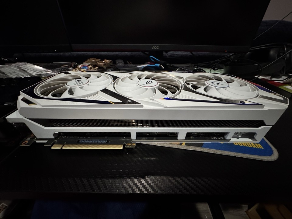 ASUS ROG STRIX GeForce RTX 3080 GUNDAM EDITION 10GB GPU Graphics Card ...