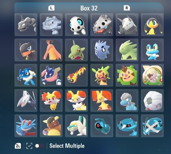 Choose Any 10 Pokemon For Pokédex Pokémon Legends Z-A Pokedex Shiny ...