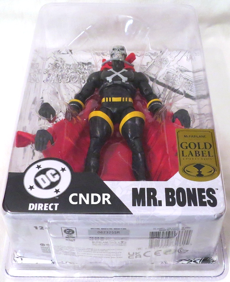 Mcfarlane DC Multiverse Page Punchers Gold Label Infinity Inc #16 MR BONES mts! | eBay