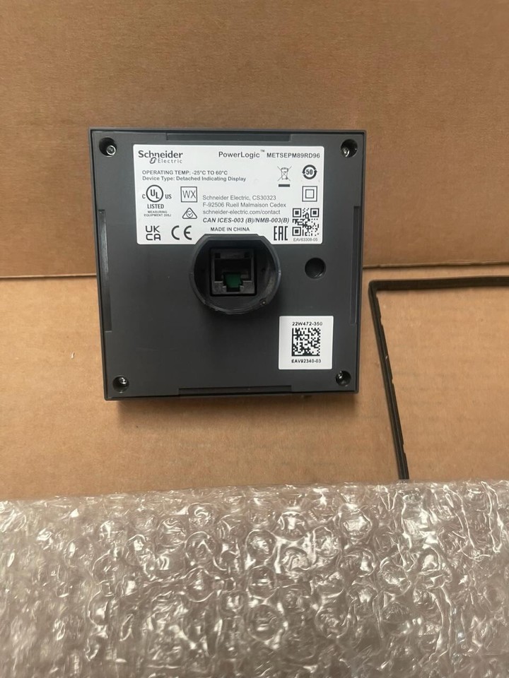 Schneider Ekectric PowerLogic PM8000 - METSEPM89RD96 - Indicating ...