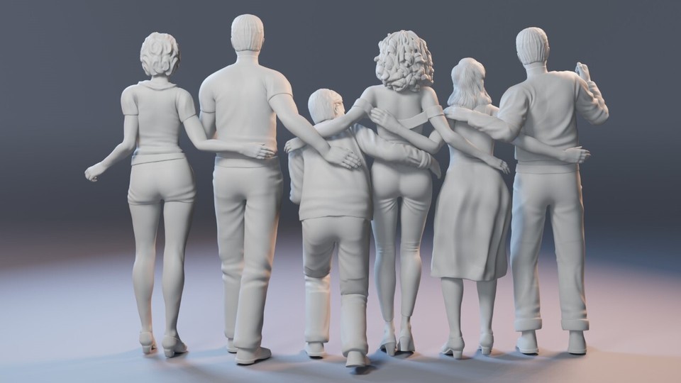 Grease Sandy Danny Rizzo Kenickie Jan Putzie 3D Printed - BONUS EUGENE ...