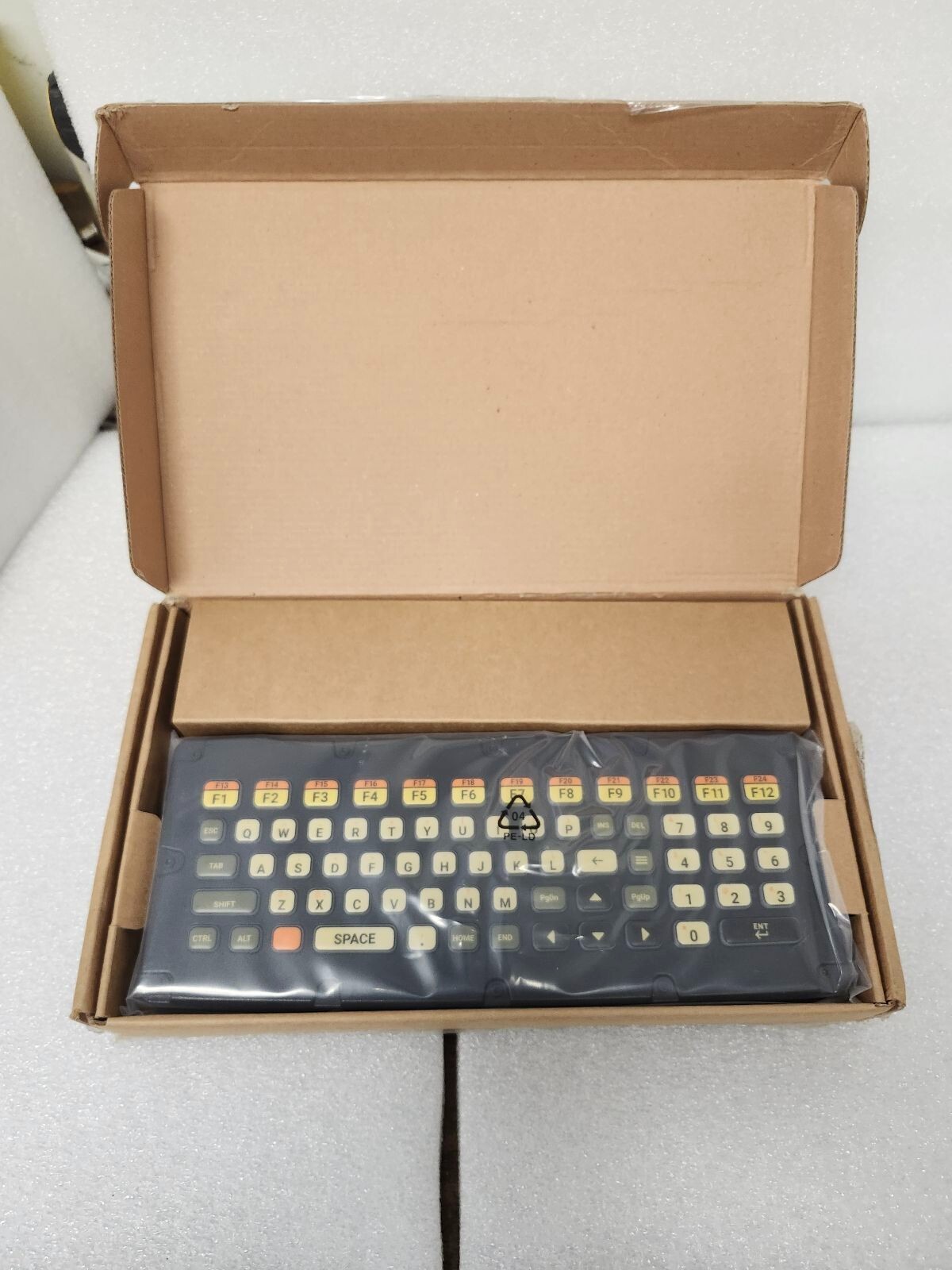 Zebra KYBD-QW-VC80-L-1 Keyboard USB Qwerty 300cm Cable to VC80 Forklift ...