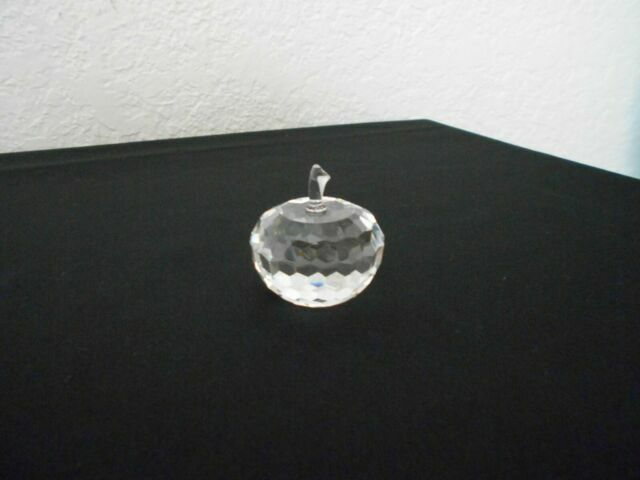 Simon Designs Sd220351 Crystal Apple Paperweight 3in for sale online | eBay