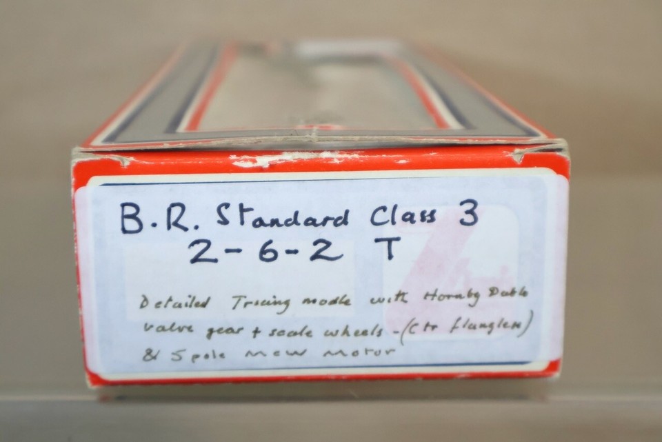 TRIANG HORNBY R59 KIT BUILT BR BLACK 2-6-2 CLASS 3MT TANK LOCOMOTIVE ...