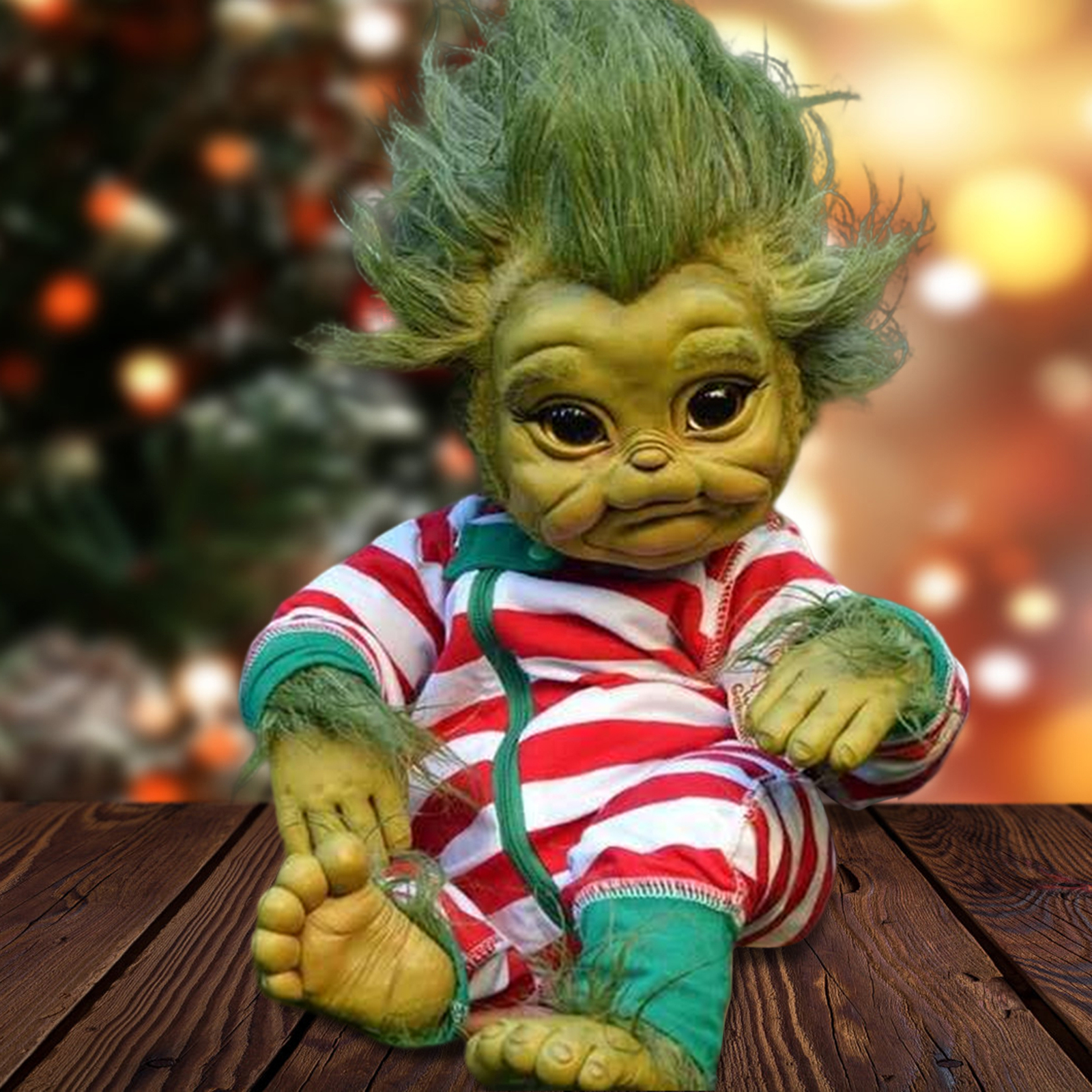Christmas Grinch Baby Stuffed Plush Toys Grinch Doll Xmas Adults Kids ...