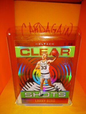 2021 Illusions Basketball Larry Bird Clear Shots | eBay
