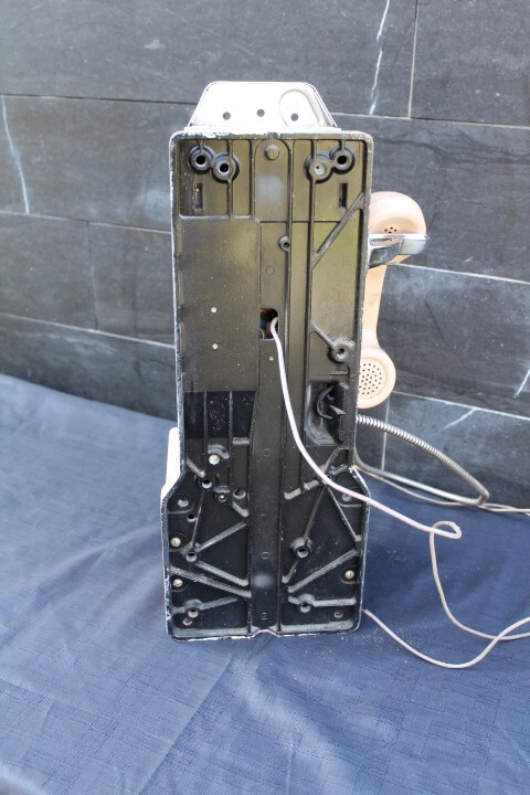 Antique Rotary Dial Payphone Phone Telephone Coin Operated Public Pay ...