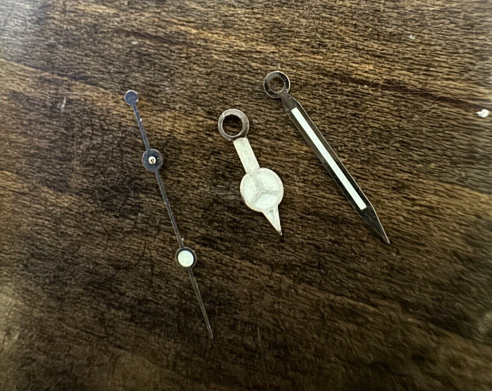 Genuine Rolex 16800/14060/16610 Submariner Handset, W/G, Luminova Blue ...