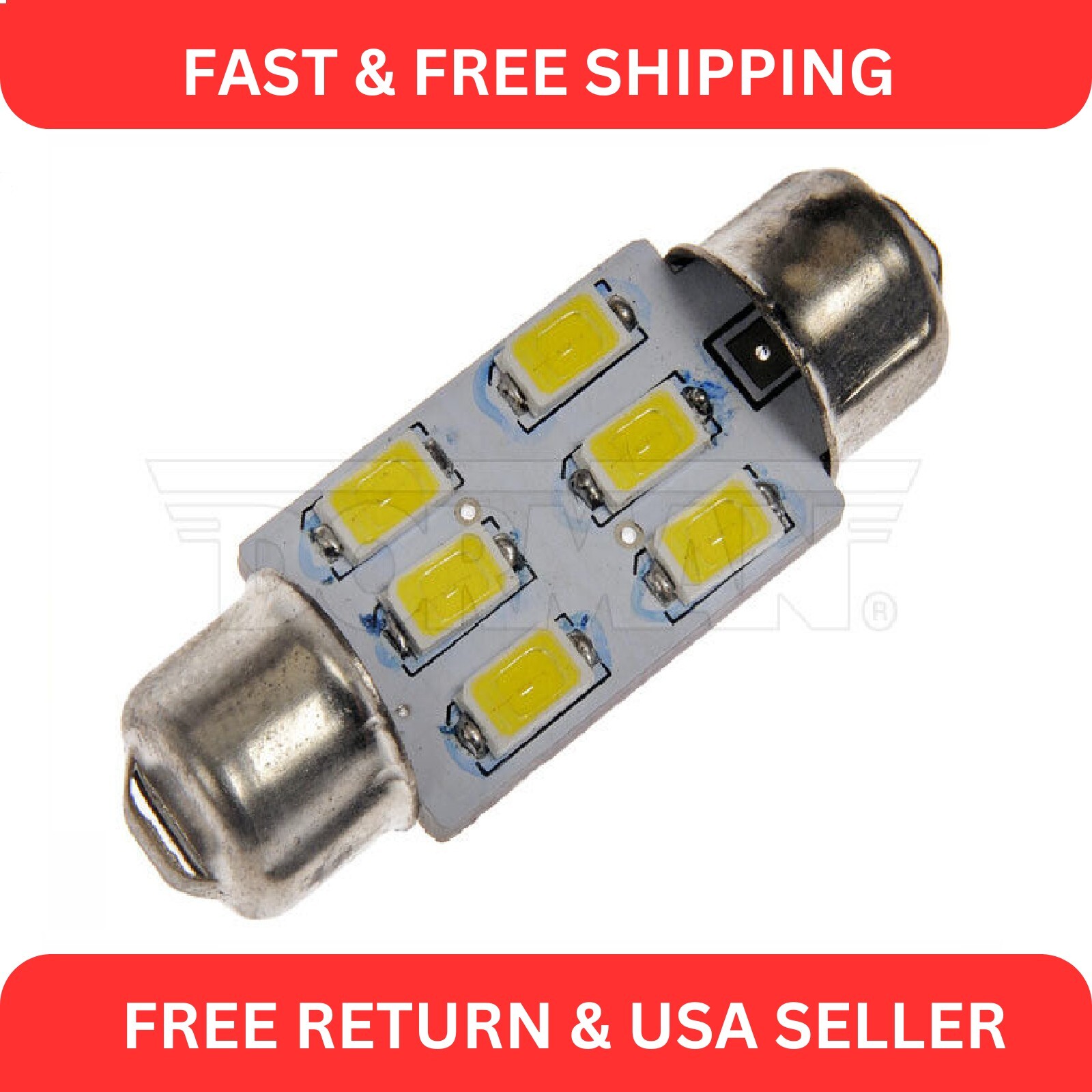 Dorman 211W-HP 211 White 2Watt LED Bulb | eBay