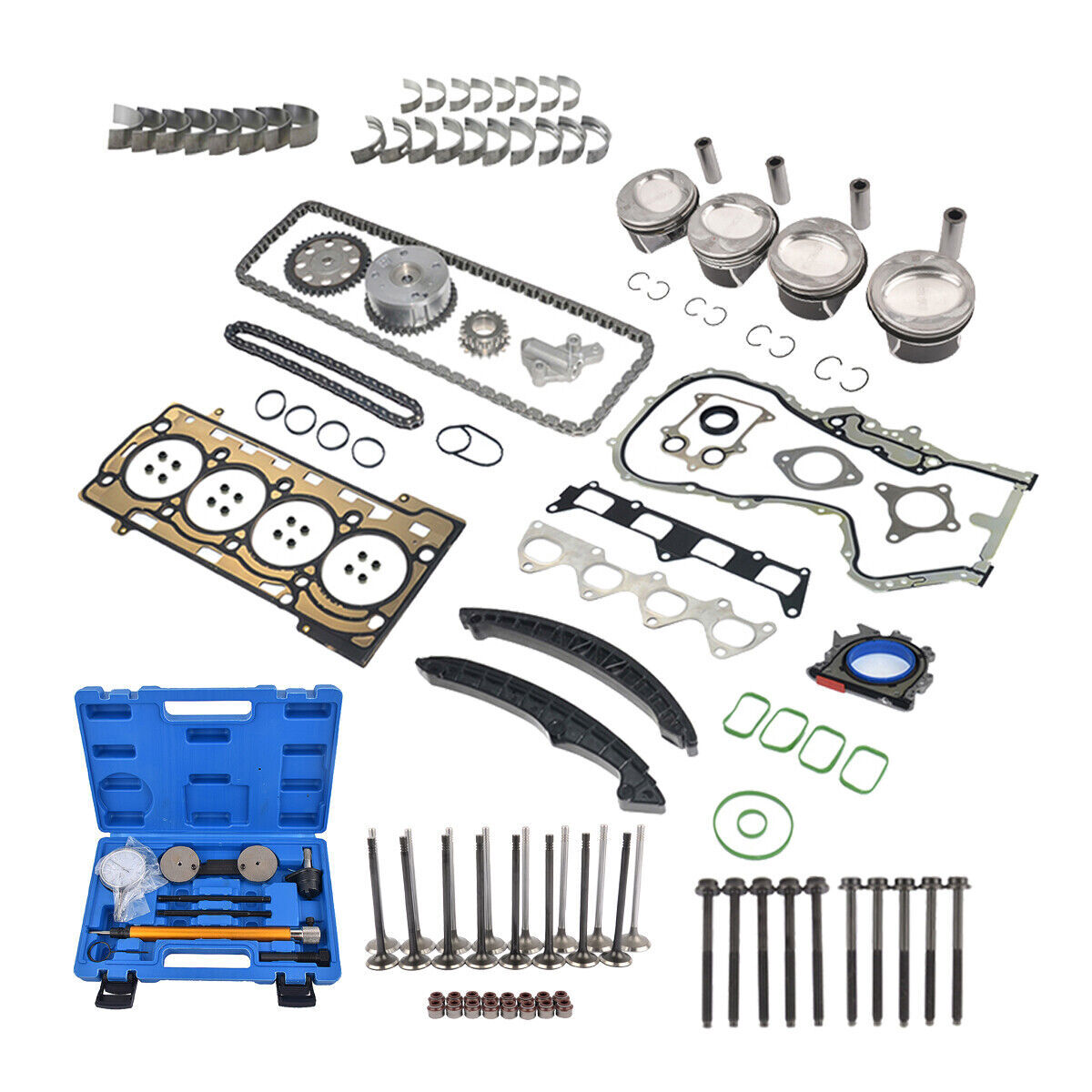 Timing Chain Adjustment Tool Repair Kit for Audi VW Skoda 1.4 TSI CAX ...