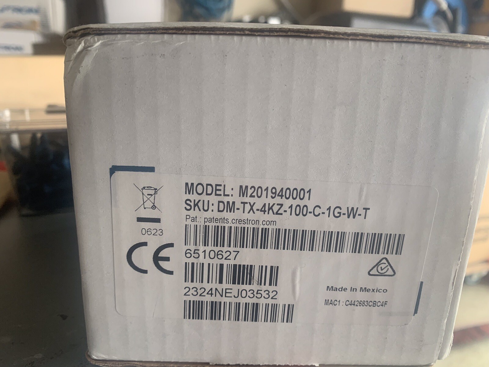 Crestron DM-TX-4KZ-100-C-1G-W-T HDMI 4K Wall Plate. NEW SEALED | eBay