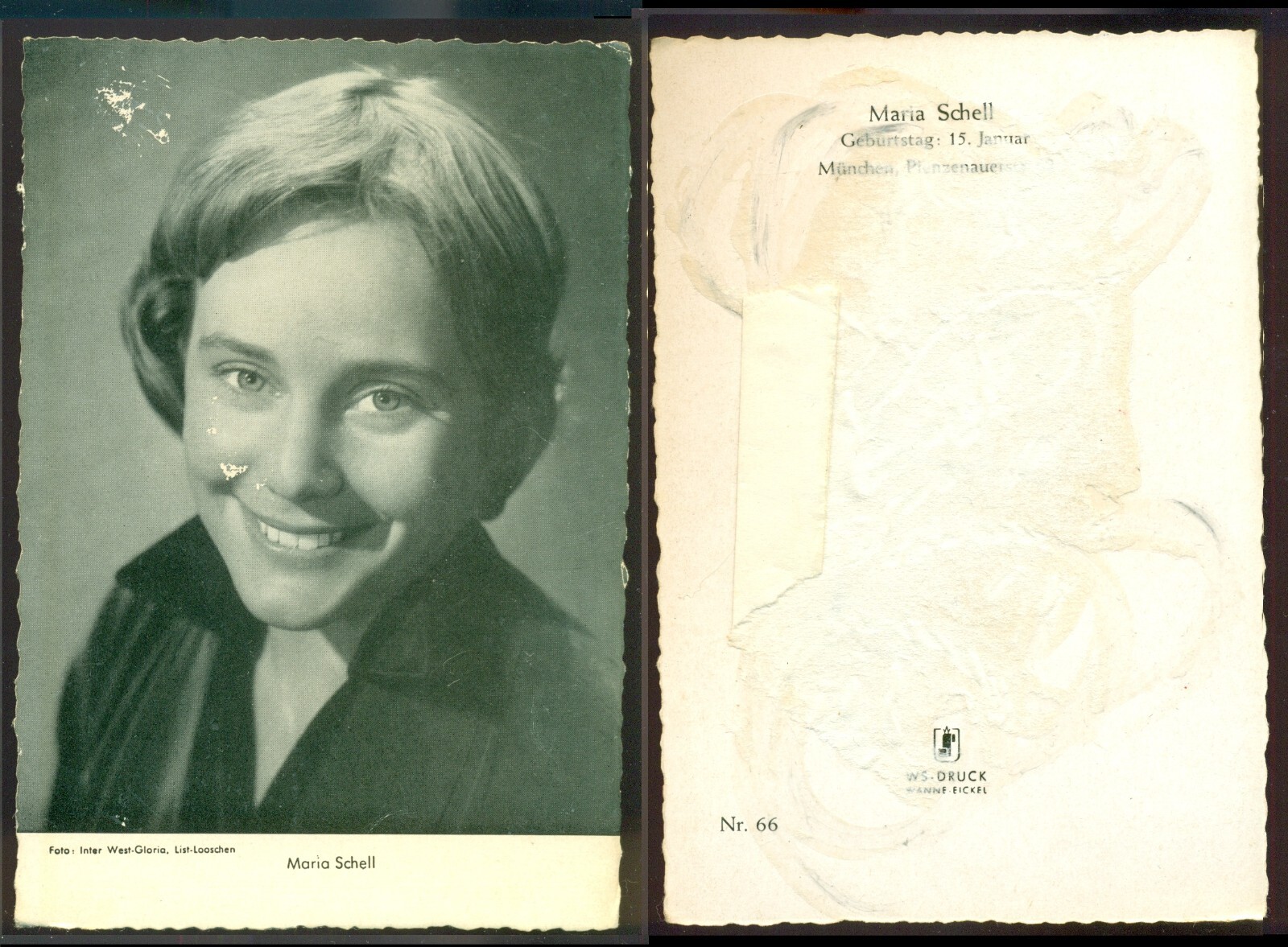Austria, Actress, Maria Schell, Card, Original postcard, 1960s | eBay