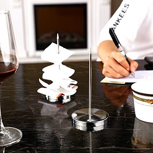 3 Pack Stainless Steel Paper Receipt Holder Spike Check Spindle Bill ...