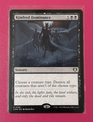 MTG *Kindred Dominance* -Commander Masters (CMM) #169- NM Regular Rare ...