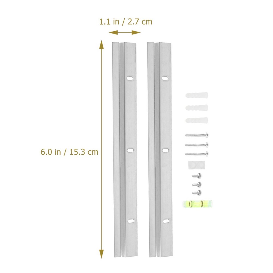 3 Sets Heavy Duty Picture Hooks Frame Hanging Kit Multiple Pictures ...