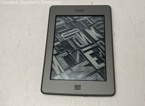 Amazon Kindle Touch (4th Generation) Gray Touchscreen Wi-Fi eBook ...