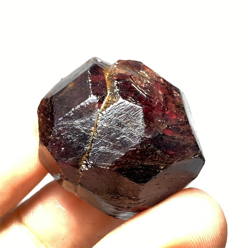 33g Natural RED pyrope Garnet Crystal gemstone rough mineral specimen ...
