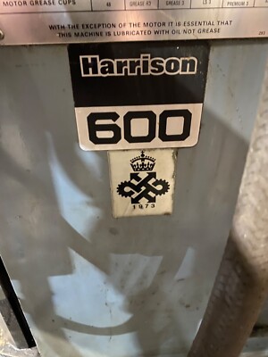 Harrison 600 Vertical 3 phase Milling Machine | eBay UK