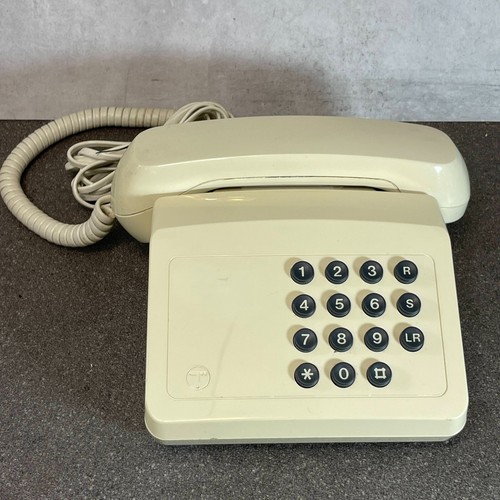 Vintage White BT Tribune Touch Tone 1980s Landline Telephone Phone ...