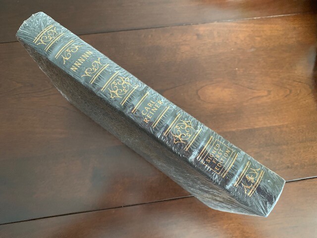 Carl Reiner NNNNN Sealed SIGNED Leather 1st Ed. Easton Press Book | eBay