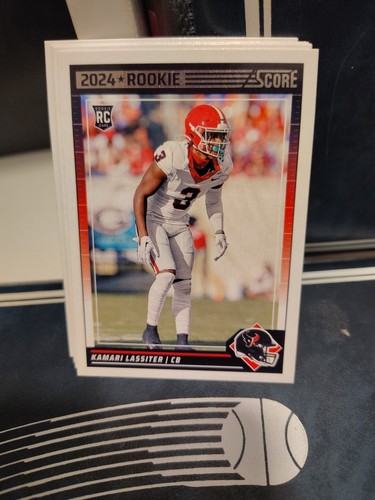 2024 Score Football Kamari Lassiter Rookie Card #342 Houston Texans | eBay