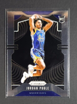 2019-20 Panini Prizm JORDAN POOLE Rookie Card RC #272 WIZARDS WARRIORS ...