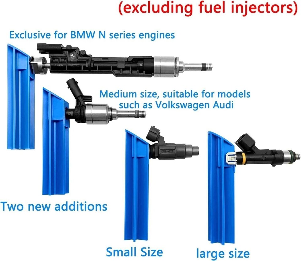 Universal Fuel Injector Flush Cleaner Adapter DIY Kit Car Cleaning Tool ...