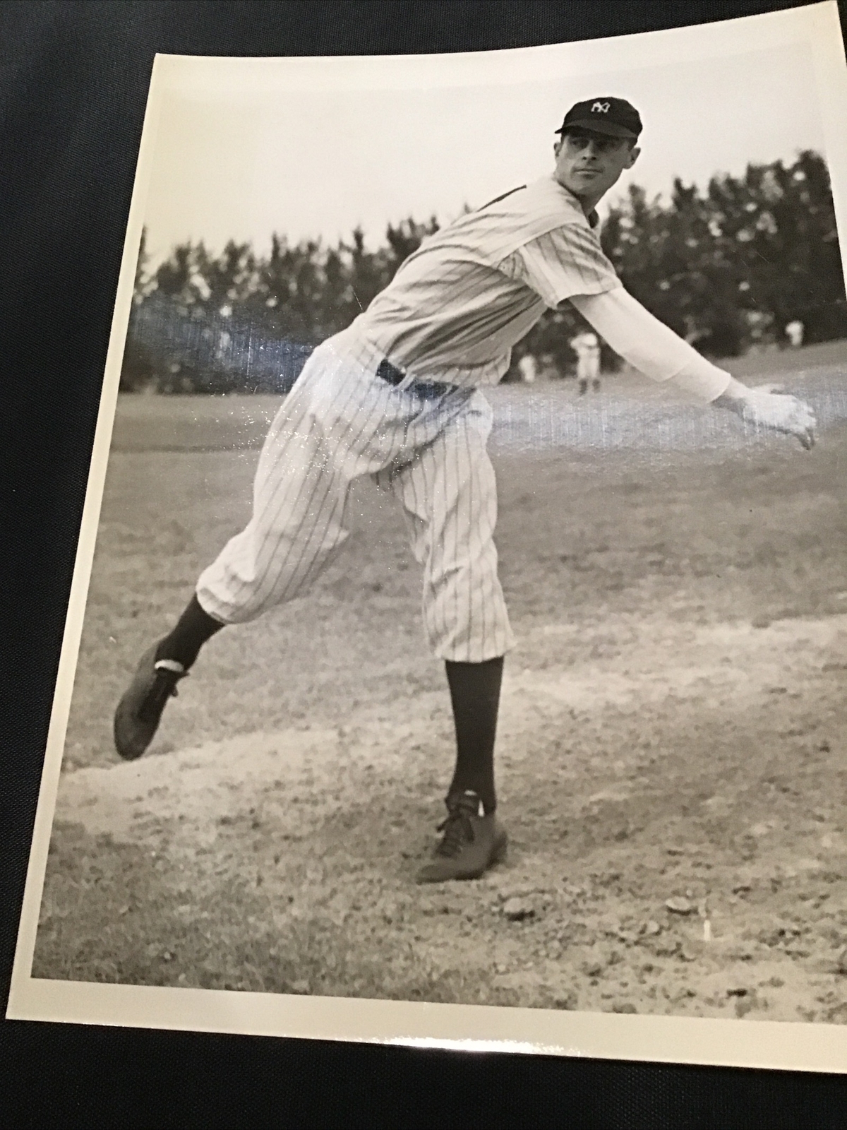 1939 George Washburn Rookie Spring Training New York NY Yankees Press ...