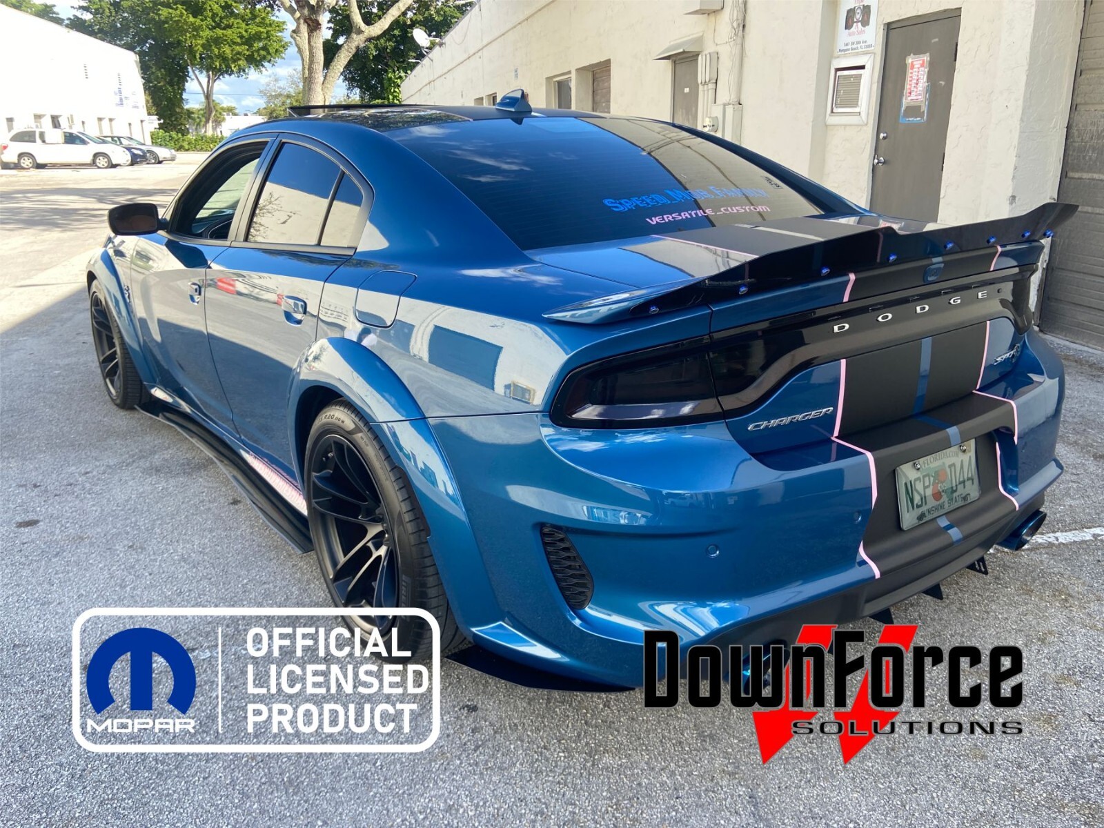 Downforce Solutions Dodge Charger Wickerbill Hellcat Widebody 2019-2023 ...