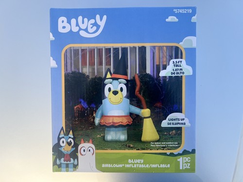 Bluey Witch Halloween light up Inflatable New 3.5 ft | eBay