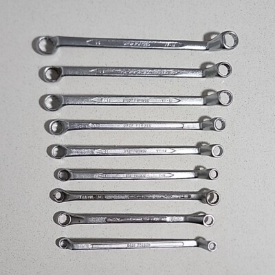 LOT OF 9 DROP FORGED IMPERIAL DEEP OFFSET RING SPANNER Workshop Mechanic Tool | eBay