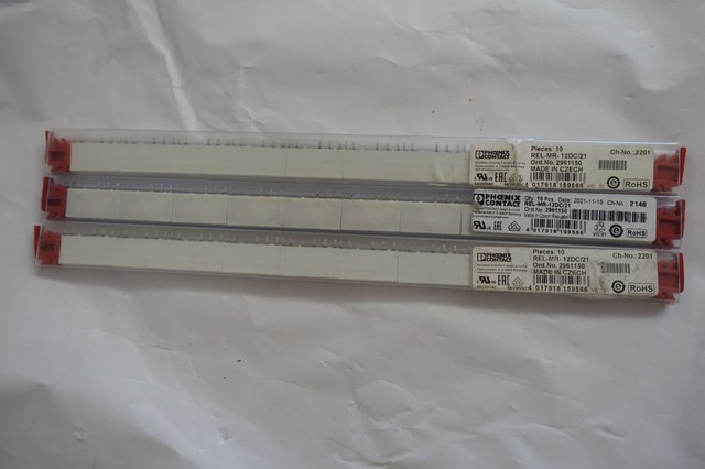 Phoenix Contact Terminal Block With Relay Plug 2961150 for sale online ...