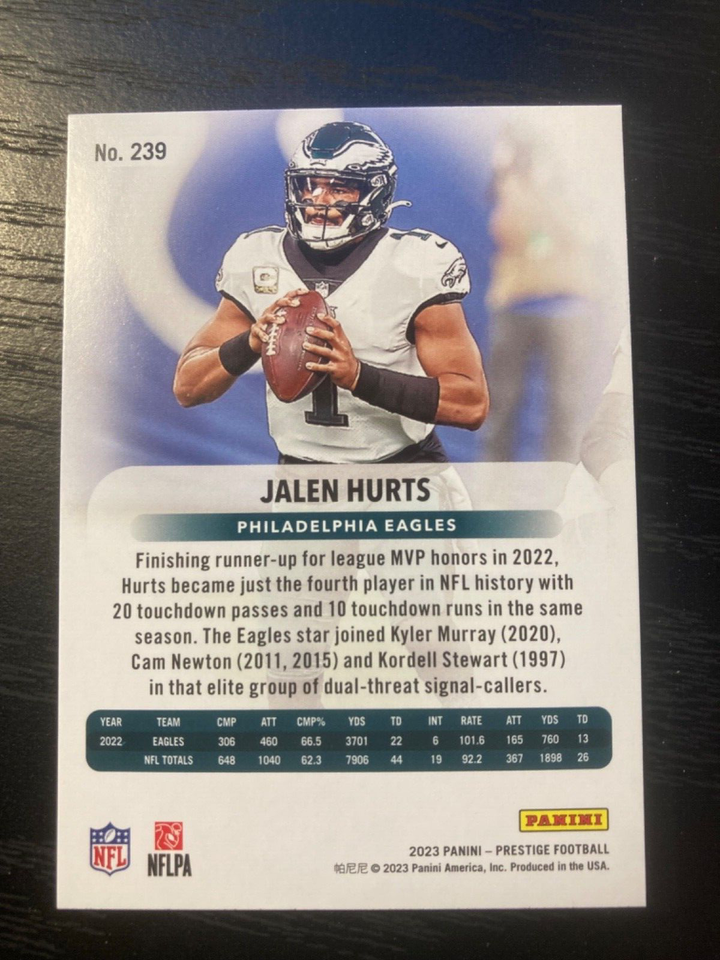 2023 Panini Prestige - Xtra Points Hyper #239 Jalen Hurts | eBay