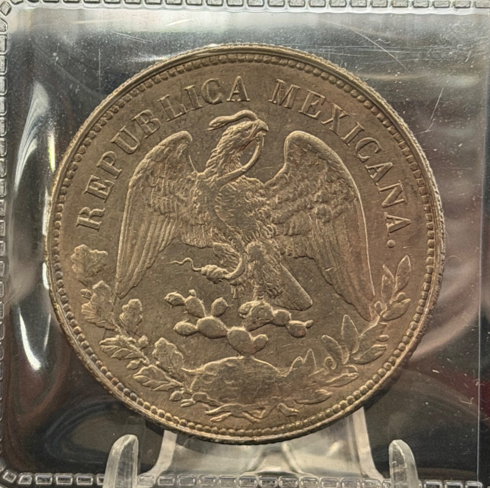 1900 - Mexico Un Peso .902 Silver Radiant Cap W/LIBERTAD!! Lot B | eBay