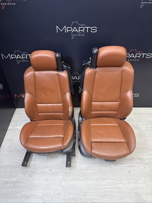 01-06 BMW E46 M3 Convertible Interior Front Heated Seats Cinnamon | eBay