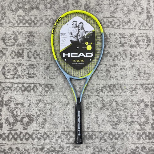 NEW Head Ti Elite Tennis Racquet - Neon/Gray Damp Plus | eBay