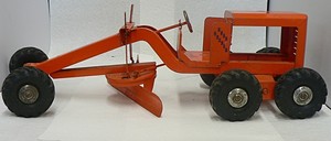 OLD STRUCTO PRESSED STEEL TOY ROAD GRADER | eBay