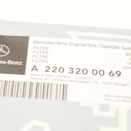 NEW MERCEDES-BENZ E-CLASS W211 AIR CLEANER FILTER A2203200069 OEM | eBay